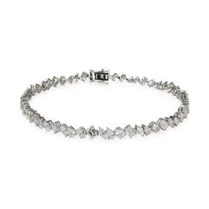 MYGEMMA 18k White Gold Diamond Bracelet - White_gold