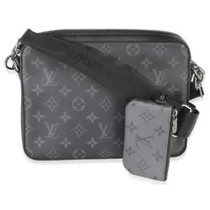 LOUIS VUITTON Monogram Eclipse Canvas Trio Messenger