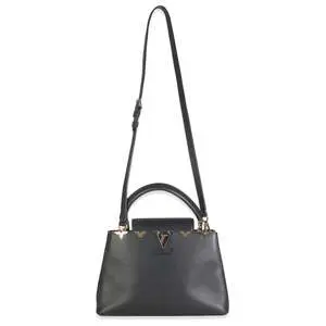 LOUIS VUITTON Taurillon Flower Crown Capucines Mm