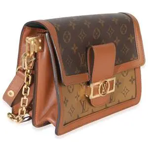 LOUIS VUITTON Reverse Monogram Canvas Dauphine Mm