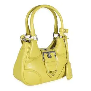 Prada Cedro Nappa Soft Padded Re-edition 2002 Moon Bag