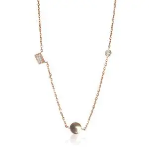 MYGEMMA 14k Rose Gold Diamond Pendant - Rose_gold