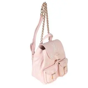 LOUIS VUITTON Monogram Empreinte Backup Backpack - Pink