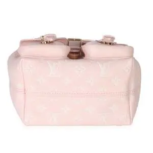 LOUIS VUITTON Monogram Empreinte Backup Backpack - Pink