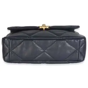 Chanel Navy Quilted Lambskin 19 Flap Bag