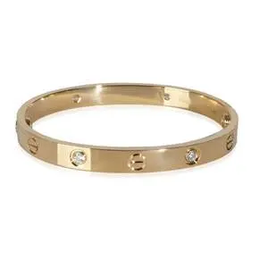 CARTIER Yellow Gold Diamond Love Bracelet - Yellow_gold