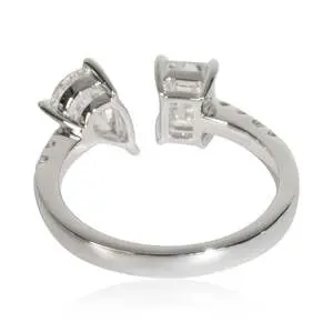 MYGEMMA 2.19 Ctw White Gold Lab-grown Diamond Ring