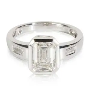 MYGEMMA 2.25 Ctw White Gold Lab-grown Diamond Engagement Ring - White_gold