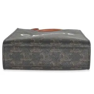 Celine Triomphe Canvas Vertical Cabas - Brown