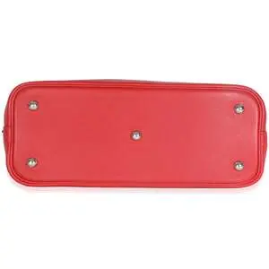 Hermès Rouge Pivoine Evercolor 1923 Bolide 30 Phw - Red