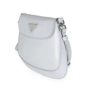 Prada Brushed Leather Cleo - Gray