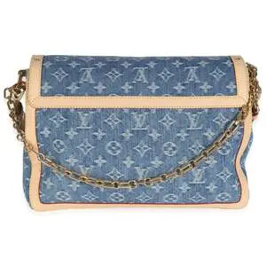 LOUIS VUITTON Monogram Denim Dauphine Soft Gm