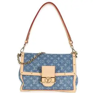LOUIS VUITTON Monogram Denim Dauphine Soft Gm