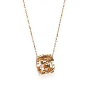Tiffany & Co. Atlas Pendant Necklace - Rose_gold