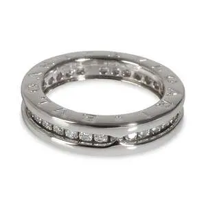 BVLGARI B.zero1 18k White Gold Diamond Ring - White_gold