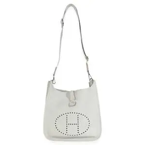 Hermès Gris Perle Clemence Evelyne Iii 29 Phw - Gray