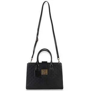 Gucci Ssima Leather Padlock Convertible Tote