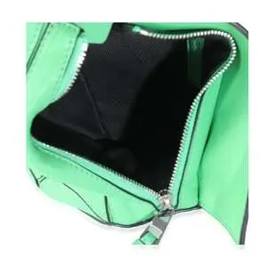 Loewe Calfskin Puzzle Belt Bag - Green