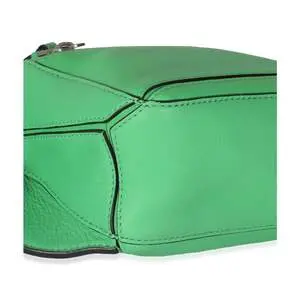 Loewe Calfskin Puzzle Belt Bag - Green