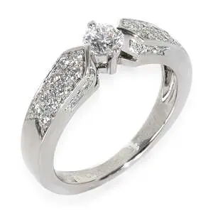 CHAUMET 0.55 Ct Diamond Engagement Ring