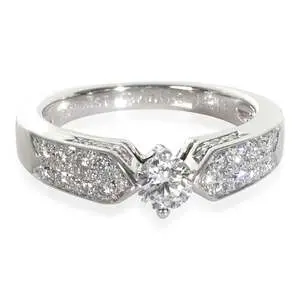 CHAUMET 0.55 Ct Diamond Engagement Ring - Platinum