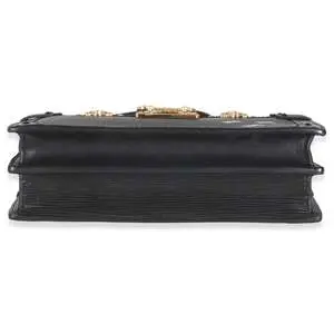 LOUIS VUITTON Epi Leather Trunk Clutch - Black