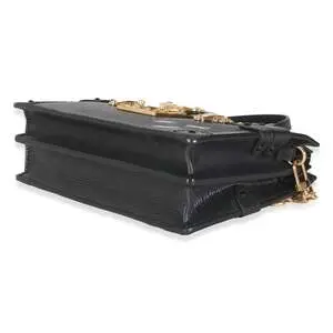 LOUIS VUITTON Epi Leather Trunk Clutch - Black