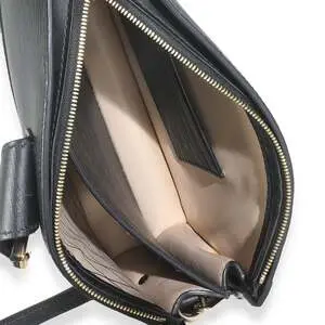 LOUIS VUITTON Epi Leather Trunk Clutch - Black