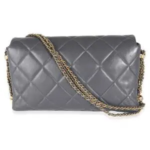 Chanel Quilted Lambskin Crush On Chains Flap Bag