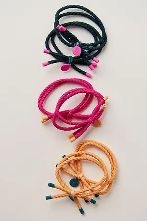Free People Sixhitter Hair Tie 6-pack - Spring Combo