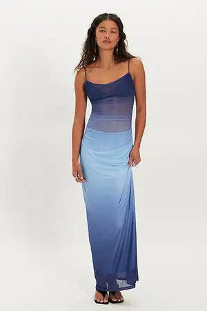 OWNLEY Arabella Maxi Dress - Ocean Gradient