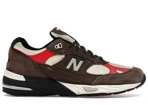 NEW BALANCE 991 MiUK Aimé Leon Dorein Sneakers Chocolate/red