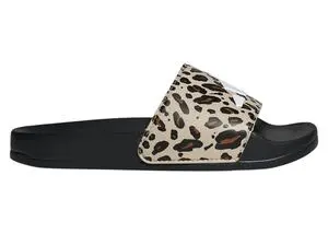 Adidas Adilette Shower Logo Leopard Print Slides