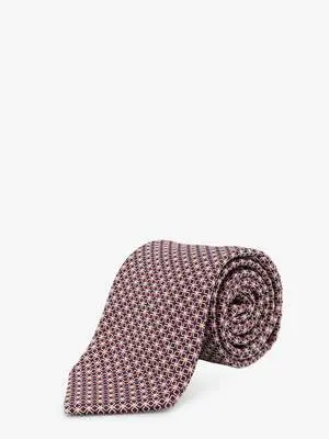 NUGNES 1920 Silk Tie - Red