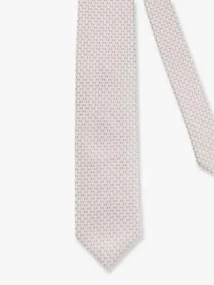 NUGNES 1920 Silk Necktie - Grey