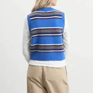DAMSON MADDER Sofie Vest - Blue