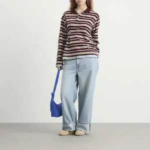 DAMSON MADDER Noah Cinch Layered Rugby Shirt