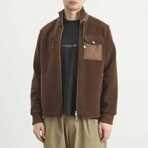 Moncler Teddy Fleece Zip-up Jacket