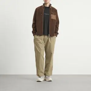 Moncler Teddy Fleece Zip-up Jacket