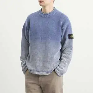 Stone Island Degrade Chenille Knit Jumper