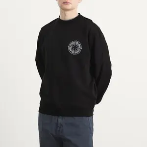 Stone Island Outline Compass Crew Neck Sweatshirt