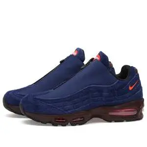 Nike Air Max 95 Big Bubble Zip Sneakers - Loyal Blue/hyper Crimson/el Dorado/black