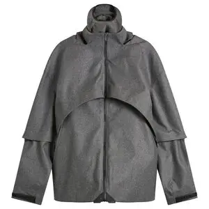 Nike X Nocta Code Flow Jacket - Grey Heather/dark Grey