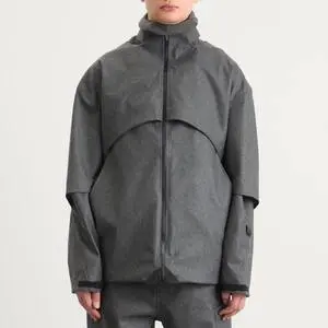 Nike X Nocta Code Flow Jacket - Grey Heather/dark Grey