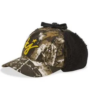 TWOJEYS Tj Initials Earflap Cap - Camo