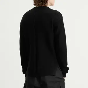 Rick Owens Round Neck Jumper - Black