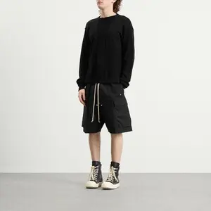 Rick Owens Round Neck Jumper - Black
