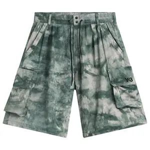 Y3 Printed Shorts