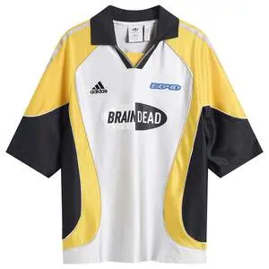 Adidas X Brain Dead Football Jersey - Silver Metallic