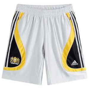 Adidas X Brain Dead Football Short - Silver Metallic